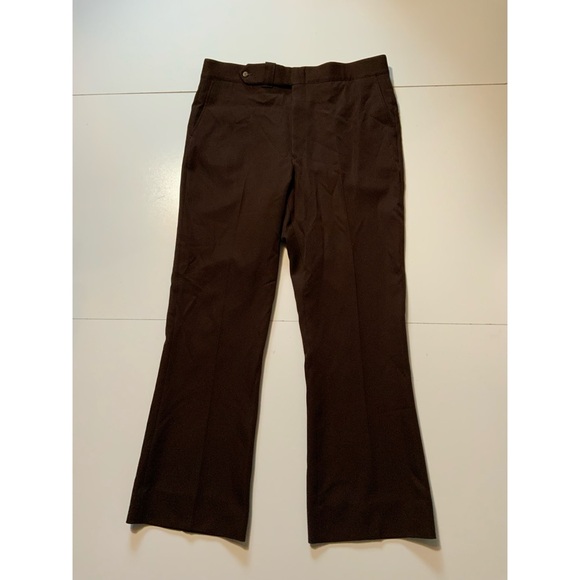 Pants | Vintage 7s Sansabelt Jaymar Golf Mod Flare Atomic Brown Leisure ...